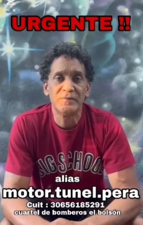 Diego Alonso, "el Pollo" de Okupas, perdió su casa en los incendios de ...